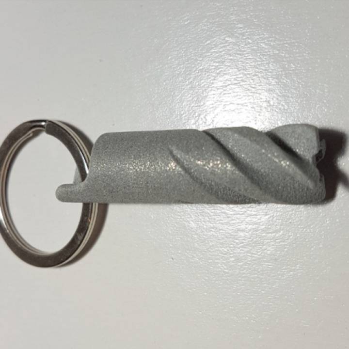 3D Printable EndMill Keychain by Bruno Martins