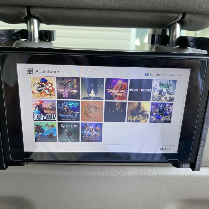 3D Printable SwitchRest - Nintendo Switch Headrest by Benjamin Marte