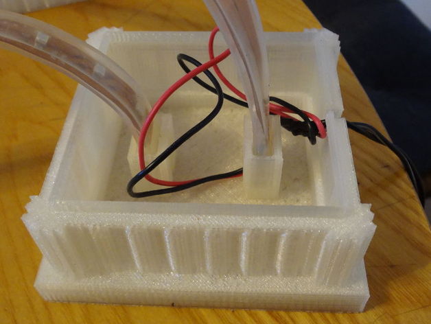 3D Printable Led base for BIG BEN Tower by Davide Dalfiume