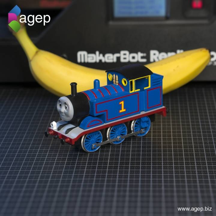 3D Printable Thomas the Tank Engine - Thomas & Friends by Stian Ervik ...