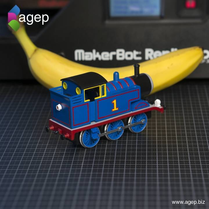 3D Printable Thomas the Tank Engine - Thomas & Friends by Stian Ervik ...