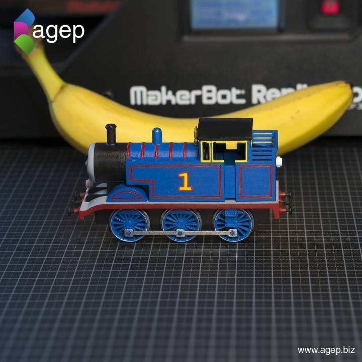 3D Printable Thomas the Tank Engine - Thomas & Friends by Stian Ervik ...