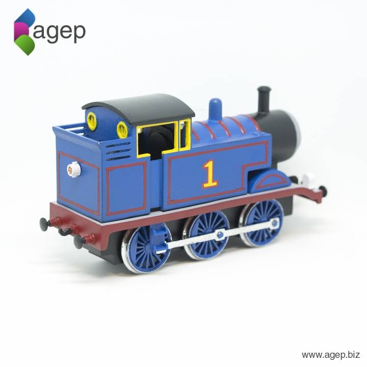 3D Printable Thomas the Tank Engine - Thomas & Friends by Stian Ervik ...