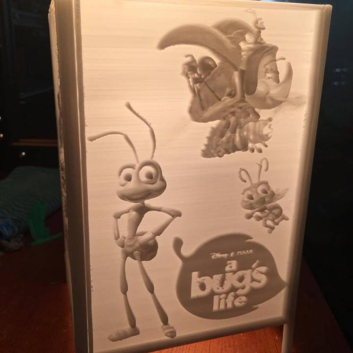 3D Printable Disney Pixar Lamp Shade by Daniel Beek