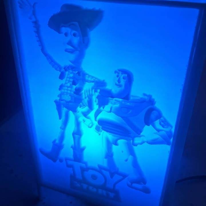 3D Printable Disney Pixar Lamp Shade by Daniel Beek