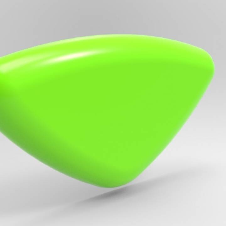 3D Printable Peridot gemstone by Irene Serrano