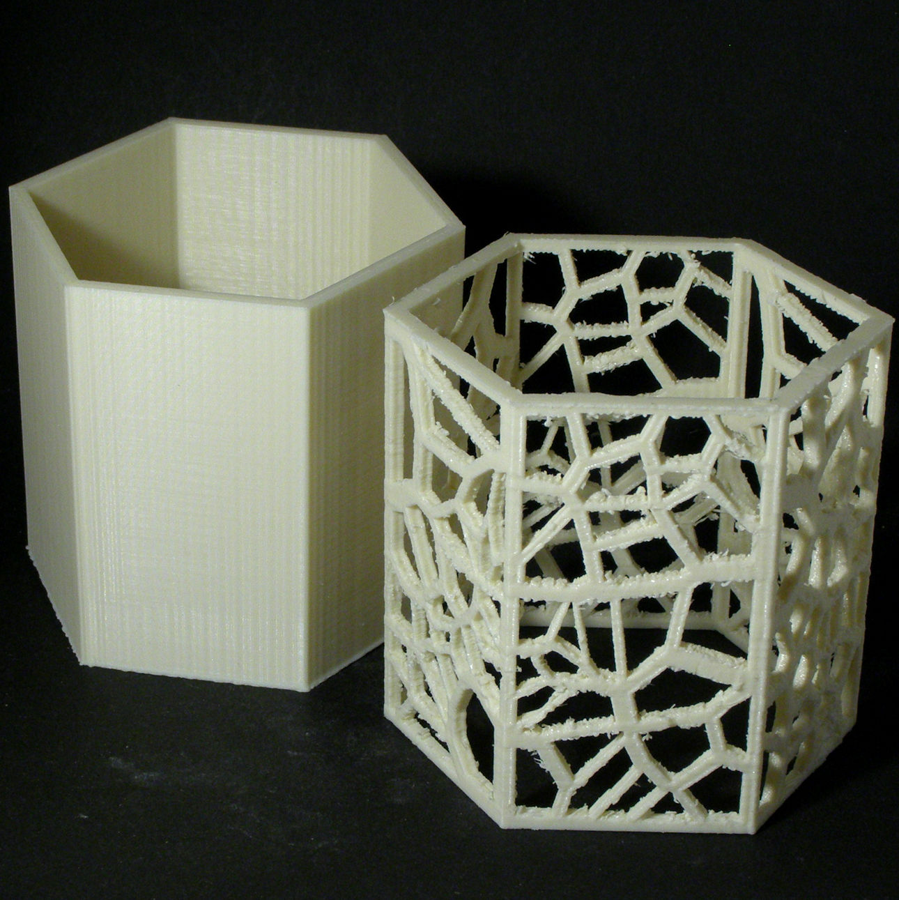 3D Printable Modular Wine Rack by Dan O'Connell