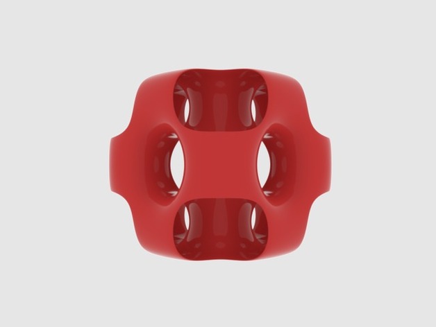 3D Printable Ported Cube by Dan O'Connell