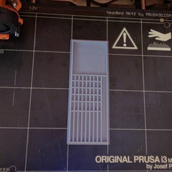 3D Printable Lock picking pinning matt by Catus Maximus