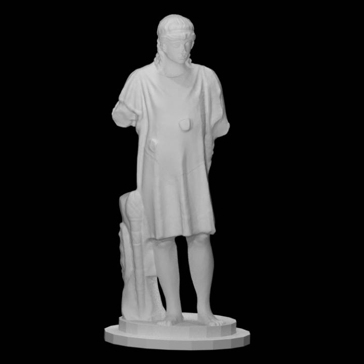 3D Printable Statue of a Young Boy by Scan The World