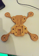 3D Printable 250er Quadrocopter with CC3D (v2) by Daniel Scheidler