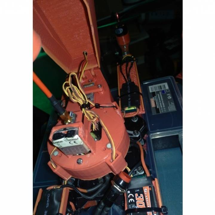 3D Printable X525 Case for CC3D with Cam, BT, FPV Cam and TX by Daniel ...