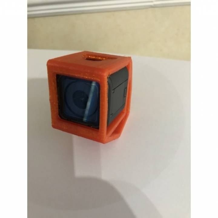 3D Printable GoPro Session Mount 25 degree v2.0 by David Owens