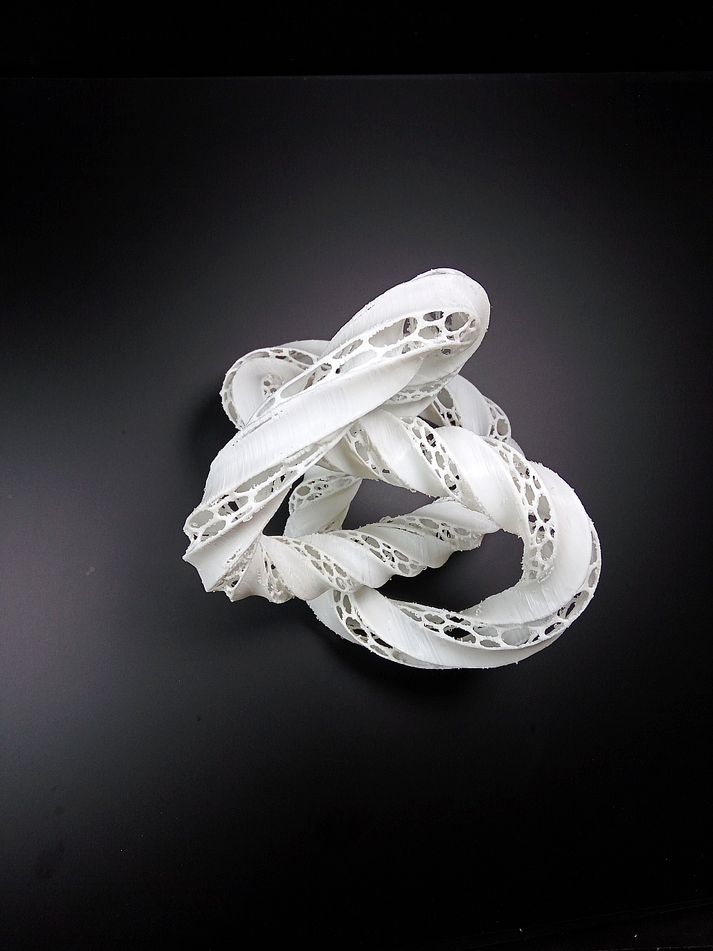 3D Printable Twisted Trefoil Knot by Dan O'Connell