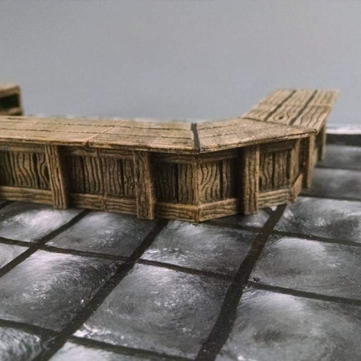 3D Printable 28mm Modular Bar by Ryan Beasecker