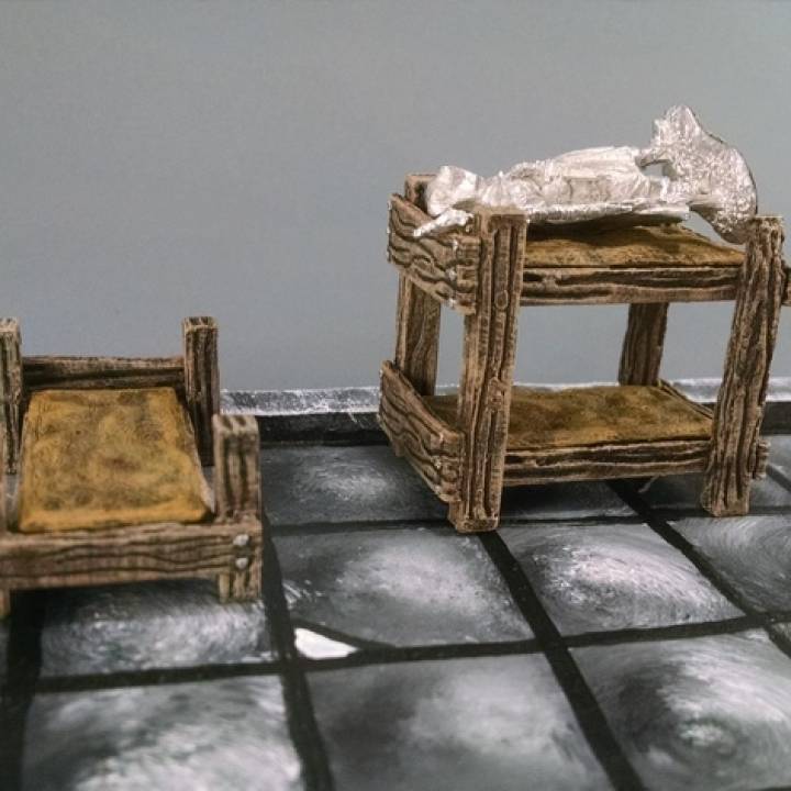 3D Printable 28mm Beds by Ryan Beasecker
