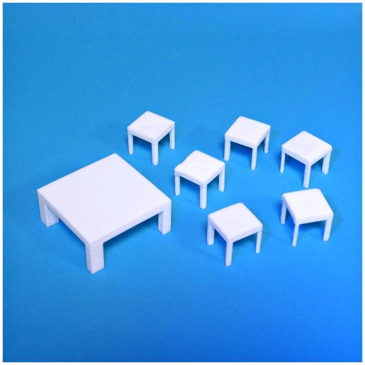 3D Printable simple chair by sam forsberg