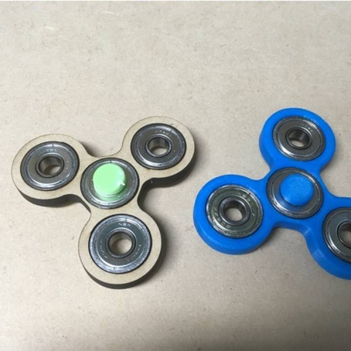 3D Printable Hand spinner by chao henry