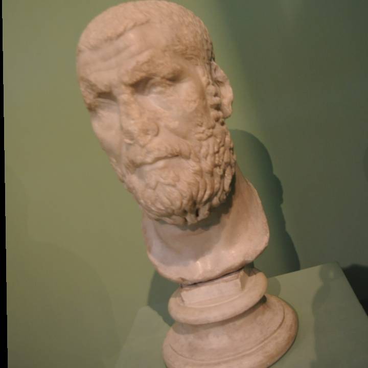 3D Printable Portrait of Macrinus by Scan The World
