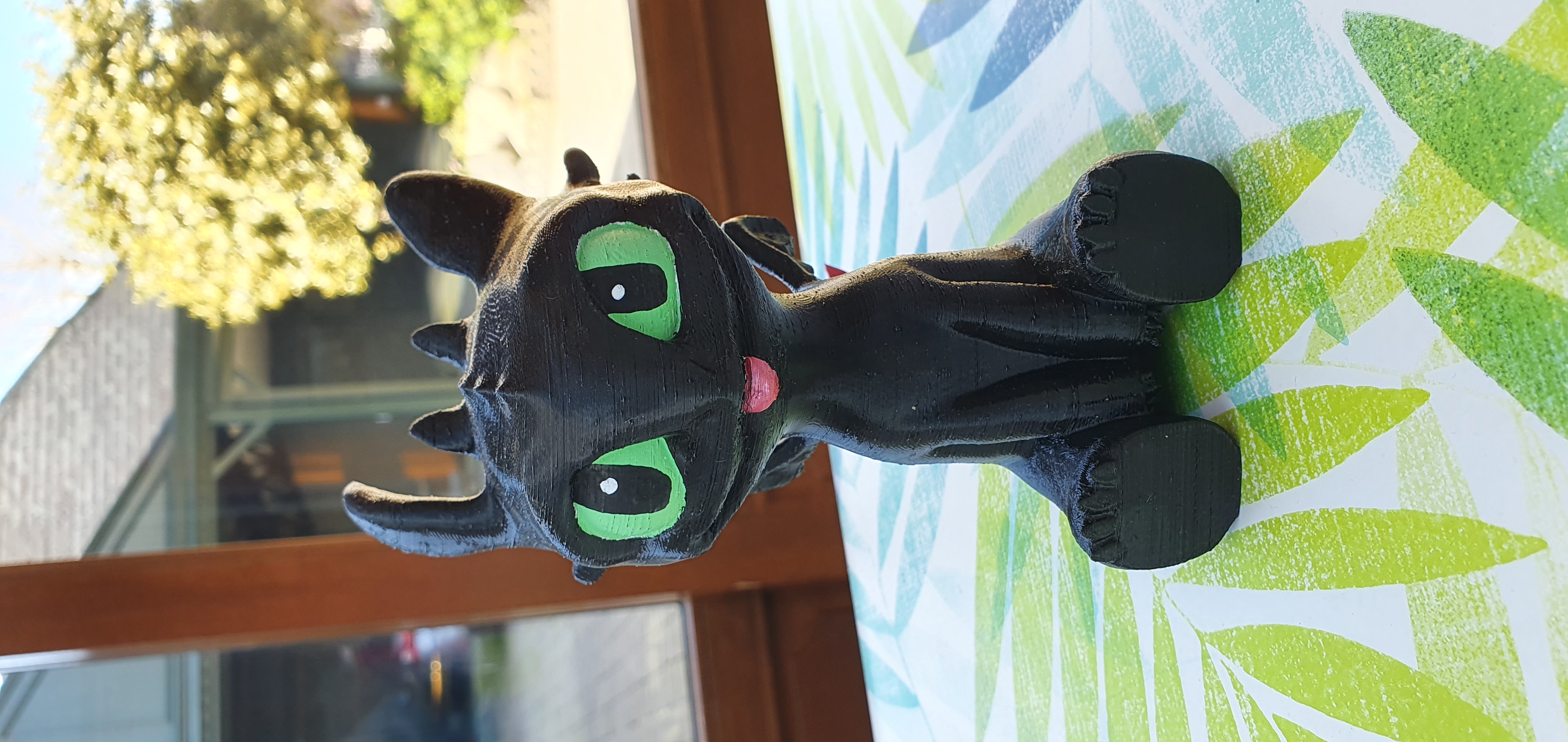 3D Printable Toothless by Henry Qiu