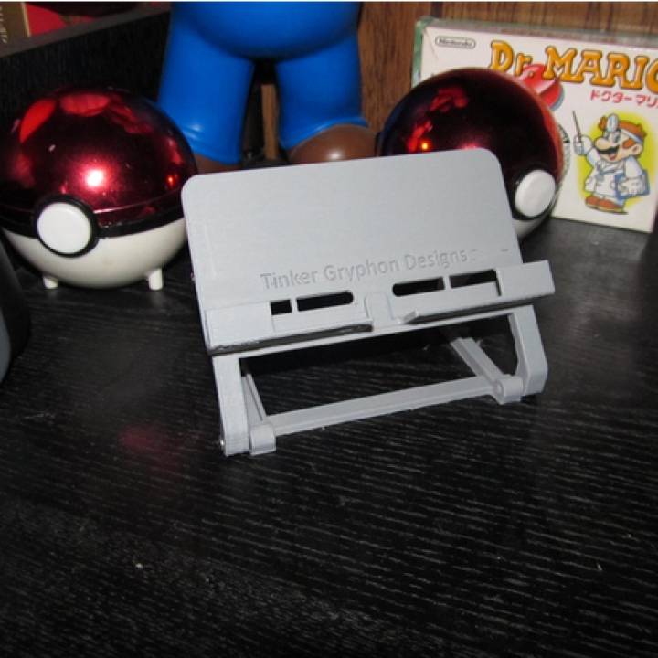 3D Printable Adjustable Nintendo Switch Stand by Fluffy