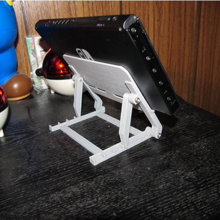 3D Printable Adjustable Nintendo Switch Stand by Fluffy