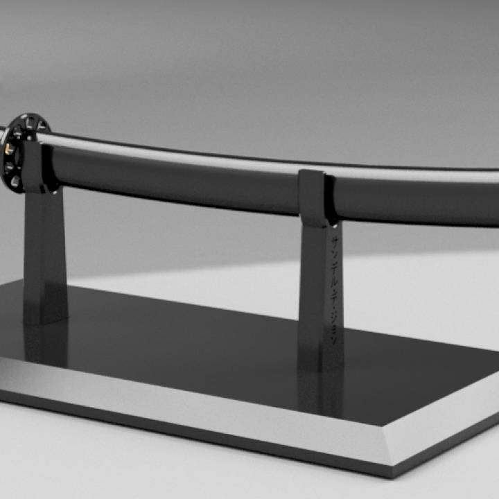 3D Printable Katana kit by Sander de Jong