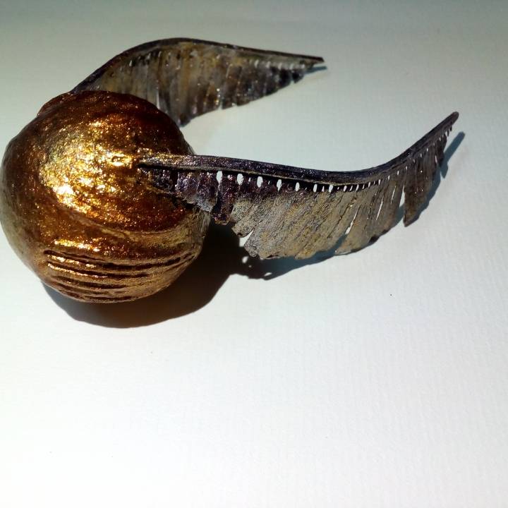 3D Printable Golden Snitch by Nguyễn Phan Long Lê