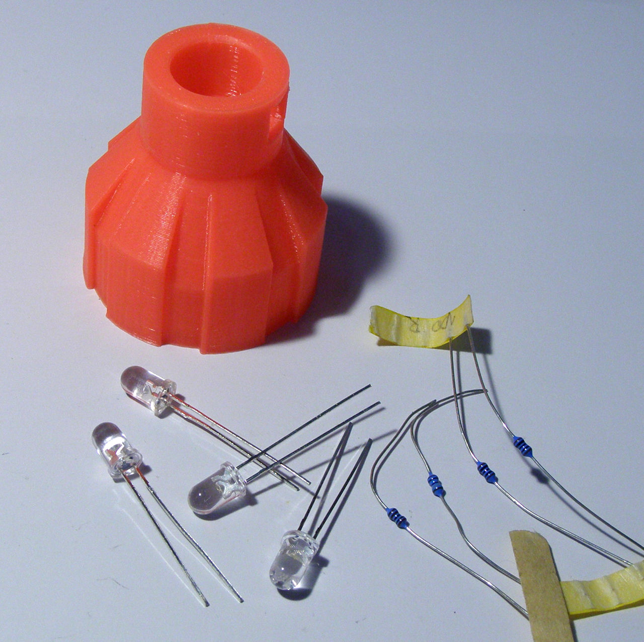 3D Printable LEDLAMP by Tomshik3D