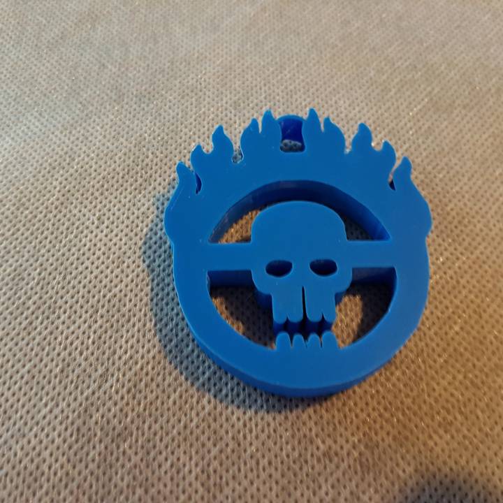 3D Printable mad max skull by brad glant
