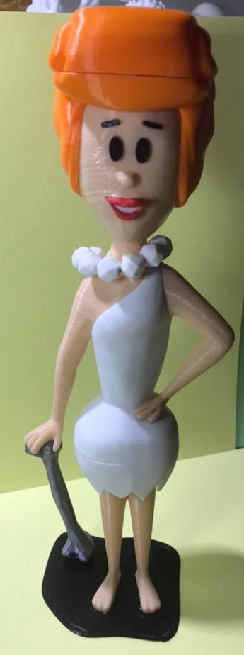 3D Printable Wilma by Steve Solomon