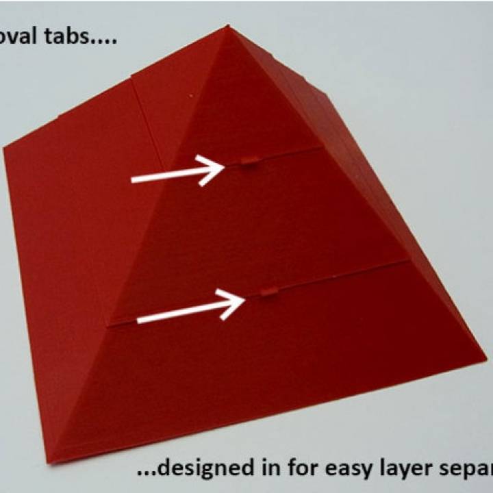 3D Printable Pyramid Stacker by Muzz64