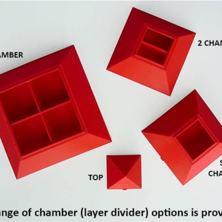 3D Printable Pyramid Stacker by Muzz64