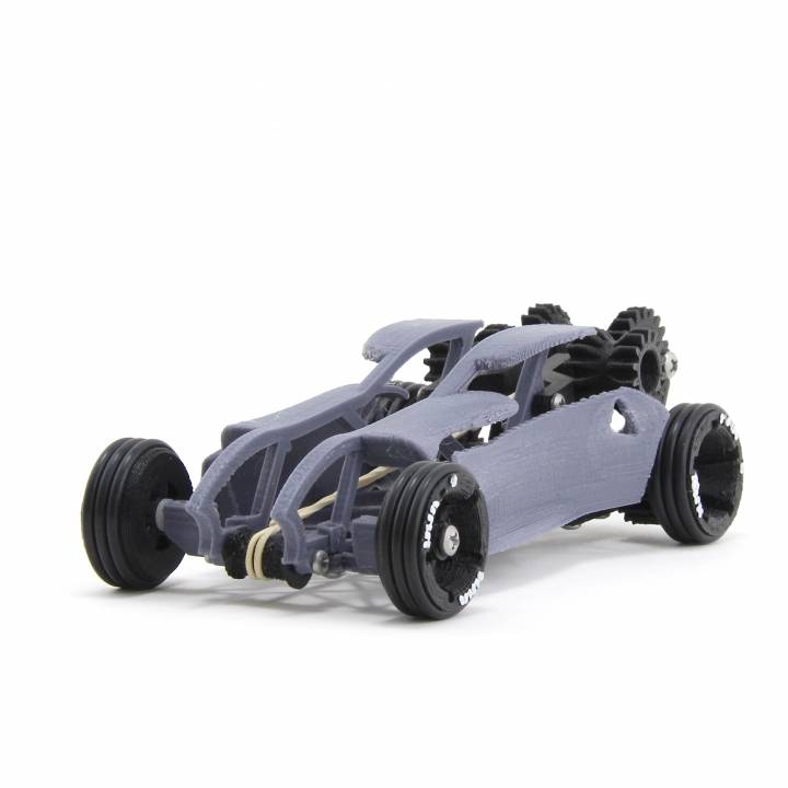 3D Printable Dragster by New Matter
