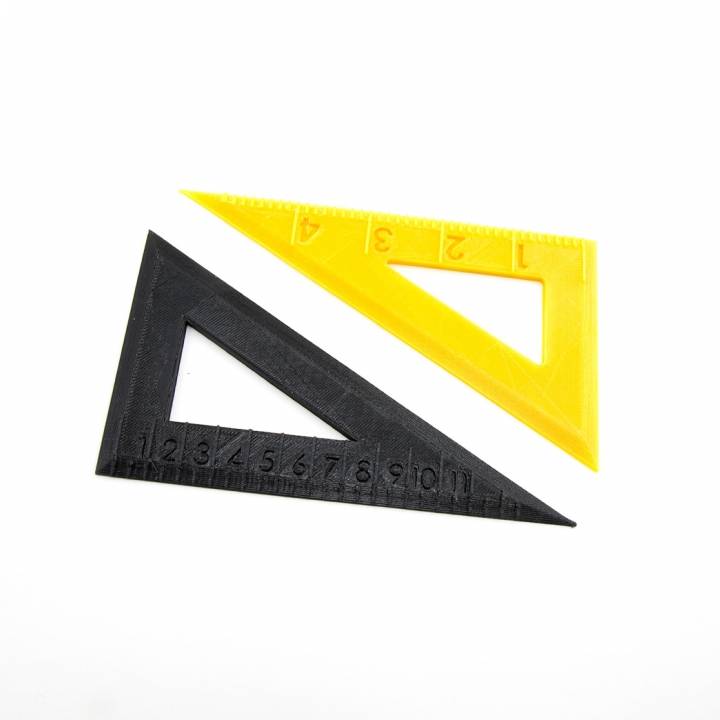 3D Printable Triangular Ruler by New Matter