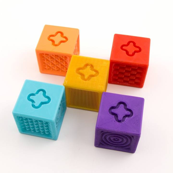 3D Printable Texture Blocks by New Matter