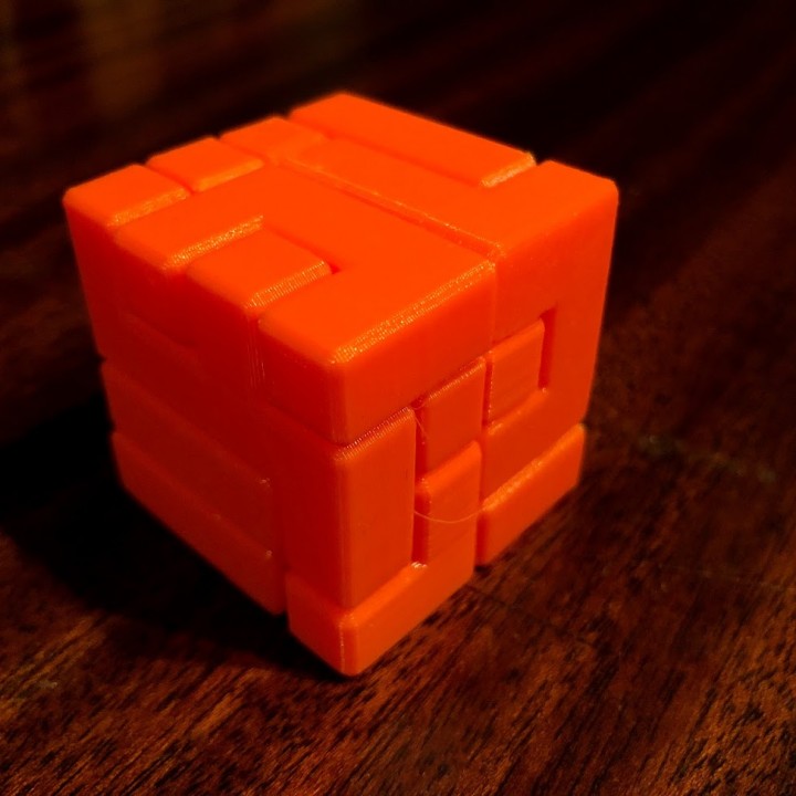 3D Print of 4x4 Puzzle Cube by edm00se