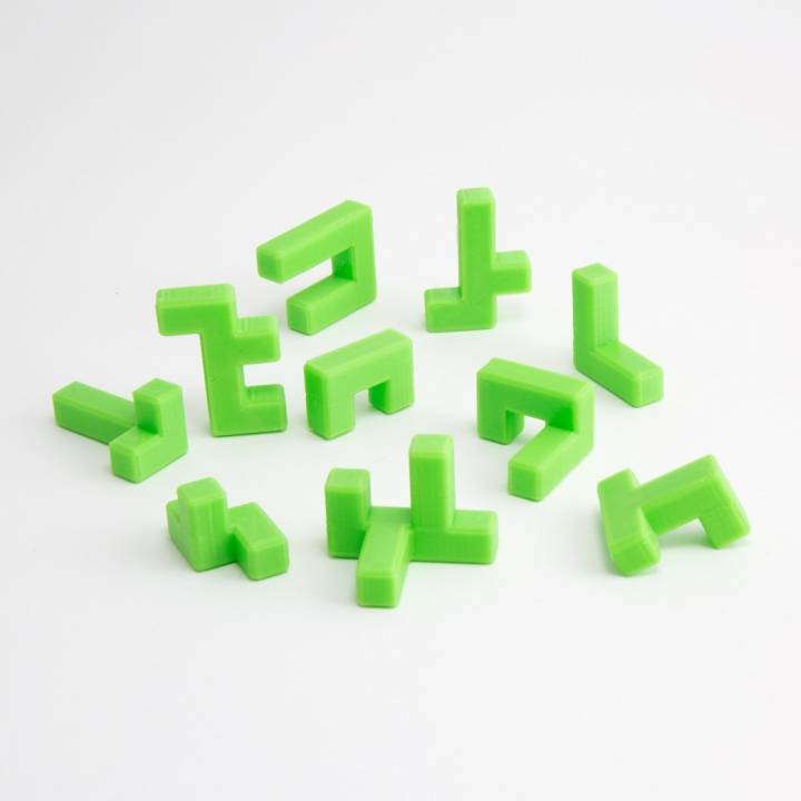 3D Printable 4x4 Puzzle Cube by New Matter