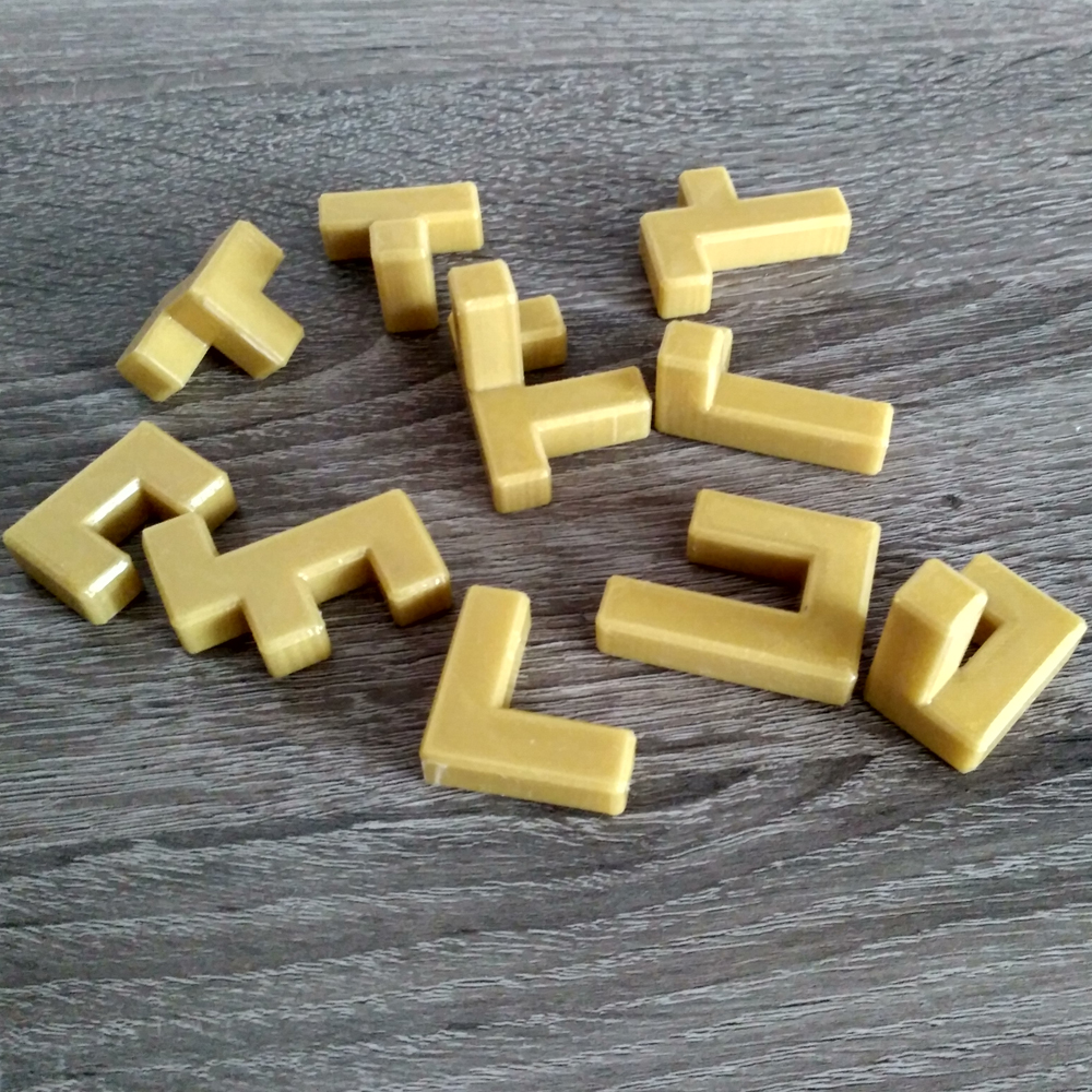 3D Printable 4x4 Puzzle Cube by New Matter