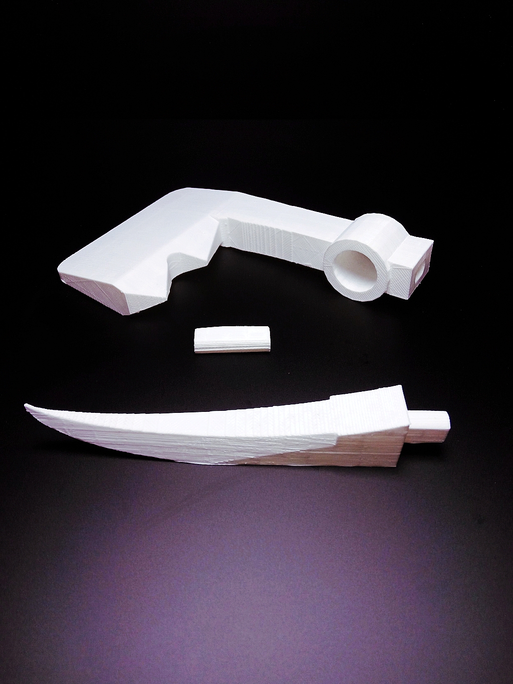 3D Printable Pirate Boarding Axe by Darrin Mcland