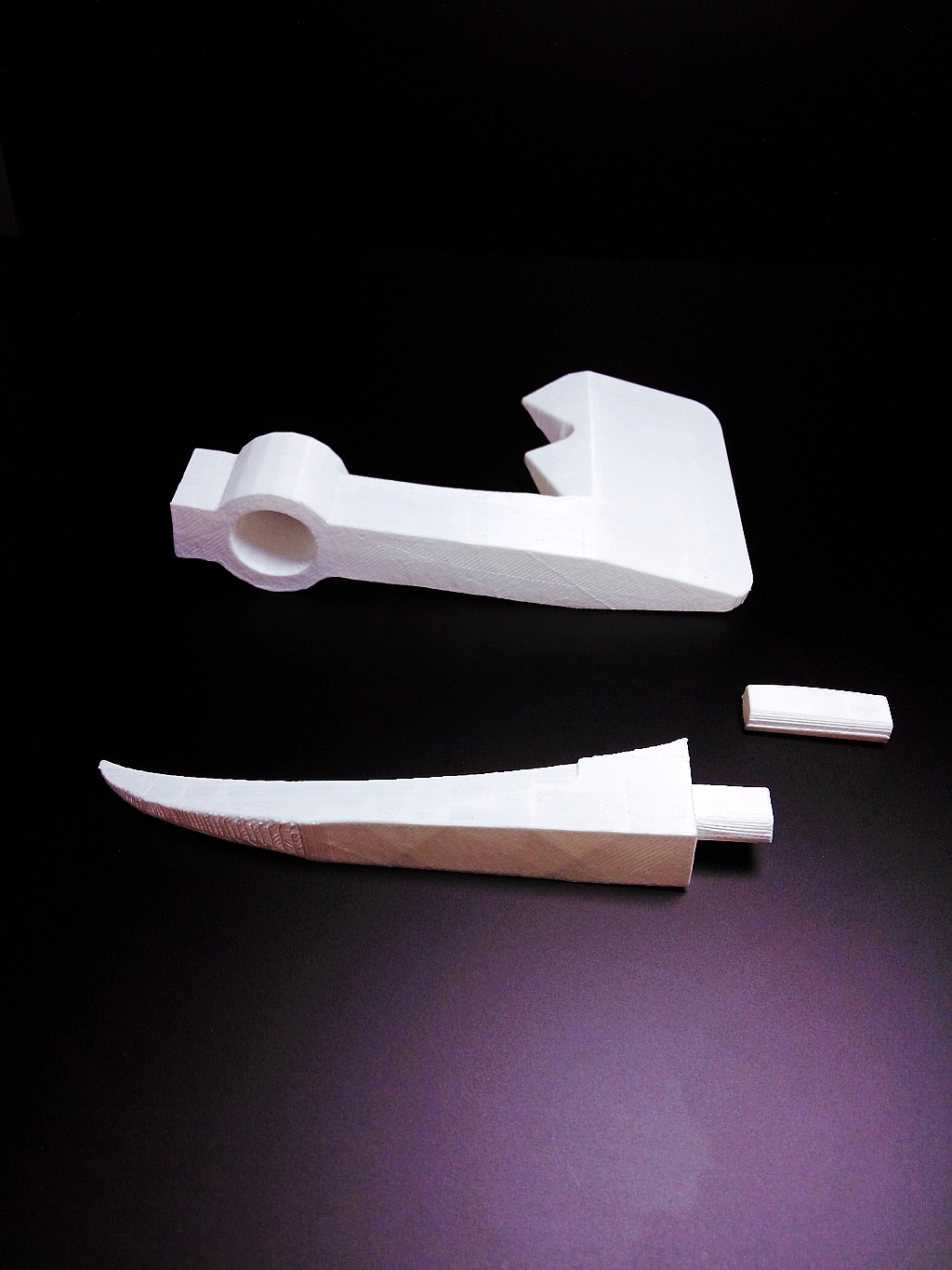 3D Printable Pirate Boarding Axe by Darrin Mcland