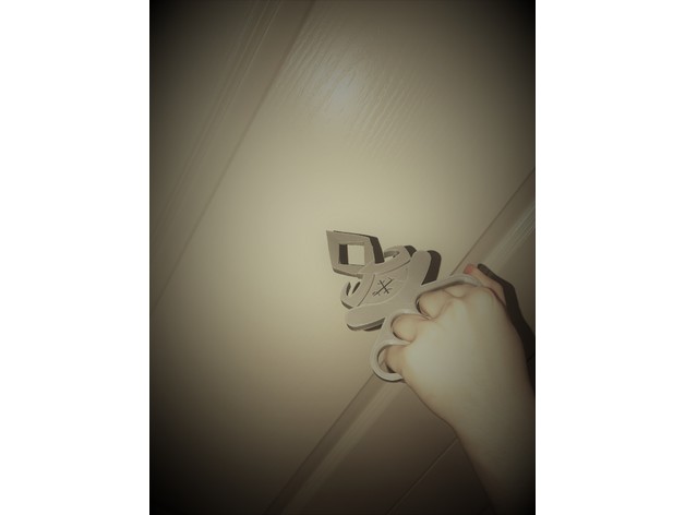 3D Printable Shadow Hunter Fist Blade by Darrin Mcland