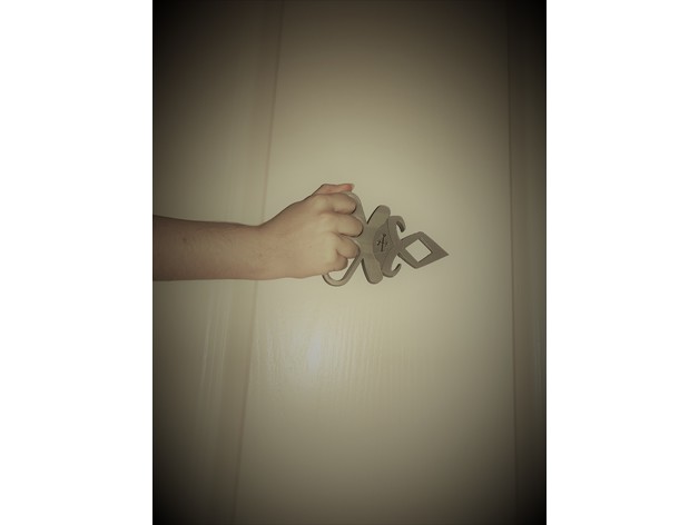 3D Printable Shadow Hunter Fist Blade by Darrin Mcland