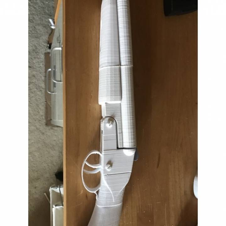 3D Printable Break Open Shotgun by Darrin Mcland