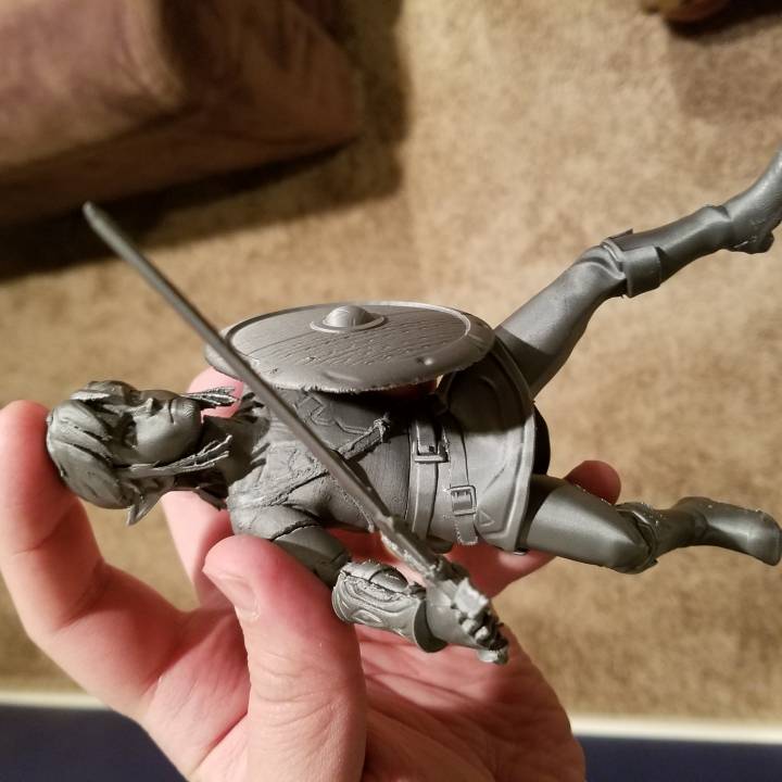 3D Printable Link - Breath of the Wild by Benjamin Burton