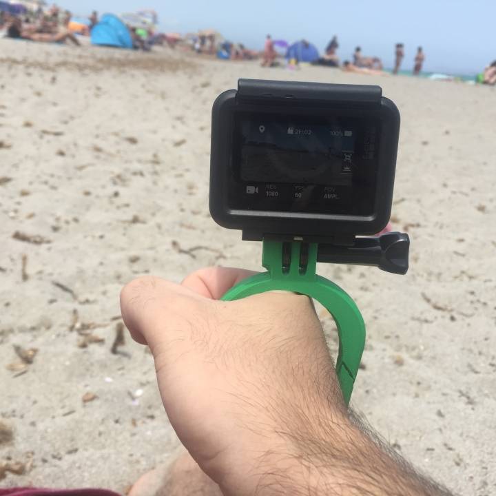 3D Printable gopro clip by Ramon angosto artigues