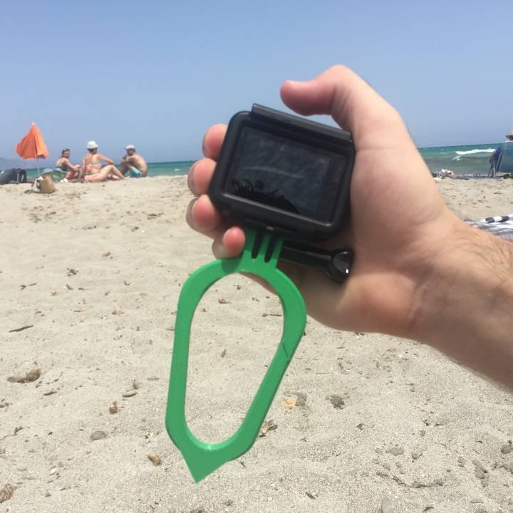 3D Printable gopro clip by Ramon angosto artigues