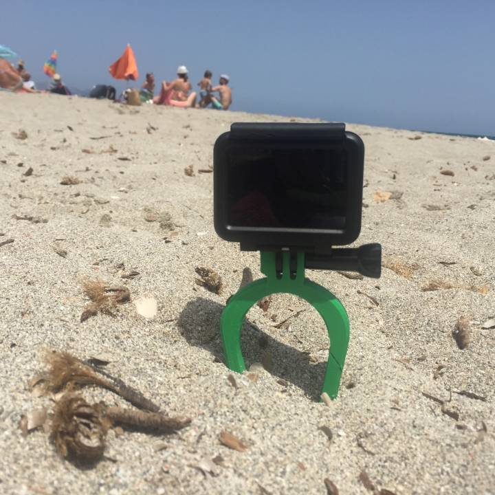 3D Printable gopro clip by Ramon angosto artigues