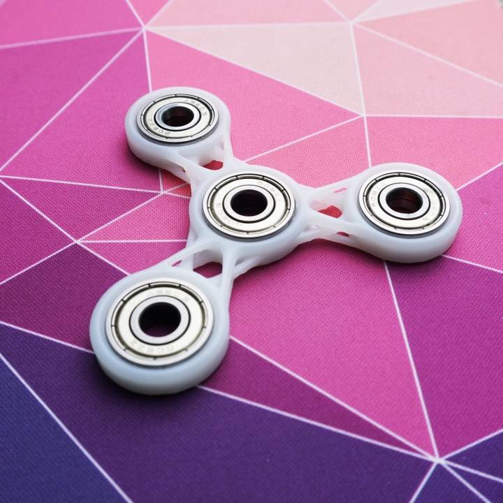 3D Printable Fidget spinner toy by Johnny Al