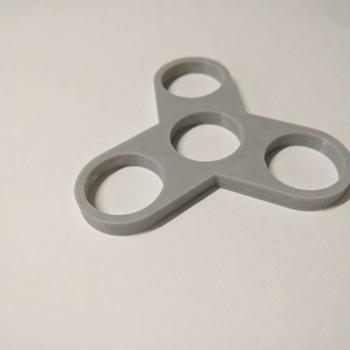 3D Printable Fidget Spinner Frame by Ryan Smith